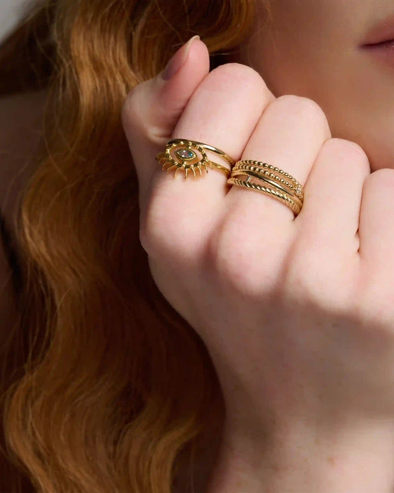 Evil Eye Ring | Awe Inspired